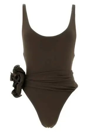 Magda Butrym 05' One-piece Swimsuit - Brown