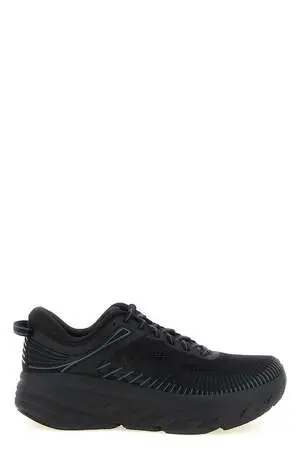 Hoka One One Sneaker Bondi 7 Breathable Mesh Upper - Black