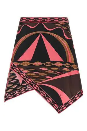 Emilio Pucci Pink 'dune' Skirt - Multi
