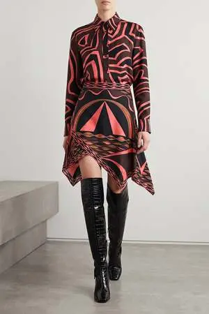 Emilio Pucci Pink 'dune' Skirt