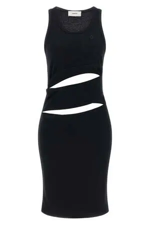 Coperni Dress With Asymmetrical Cut-outs - Black