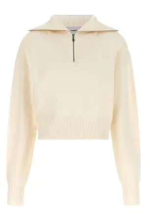 Coperni Half-zip Sweater - White