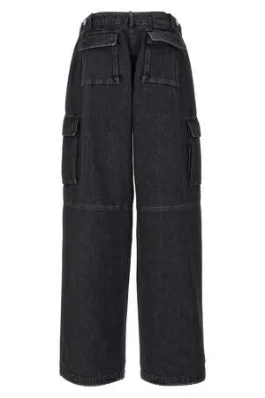 Coperni Denim Wide Leg Cargo' Jeans