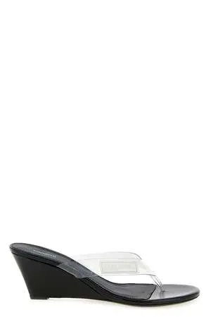 Coperni Wedge Sandal With Strap - Transparent