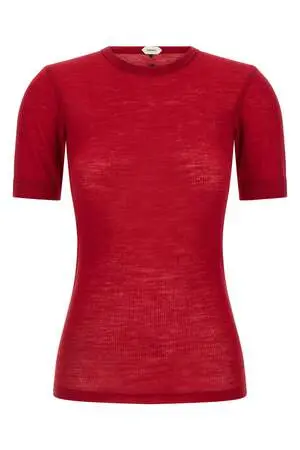 Versace T-shirt With Ribbed Construction