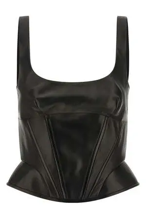 Ermanno Scervino Top 'peplos - Black