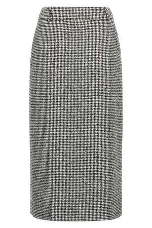 Ermanno Scervino Longuette' Skirt - White/black