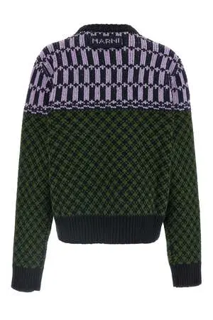 Marni Geometric Knit Sweater