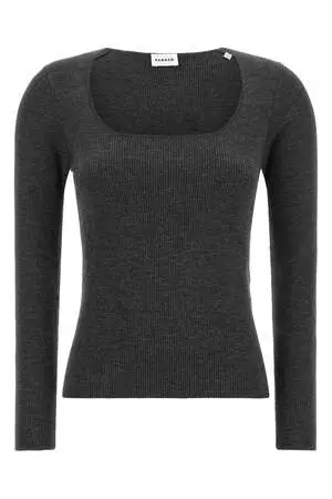 P.a.r.o.s.h P. A.r. O.s. H. 'long' Knit Top - Gray