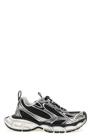 Balenciaga 3xl Sneaker With Metallic Panels - Black
