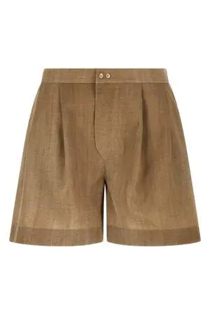 Ermanno Scervino Pleated Shorts - Beige