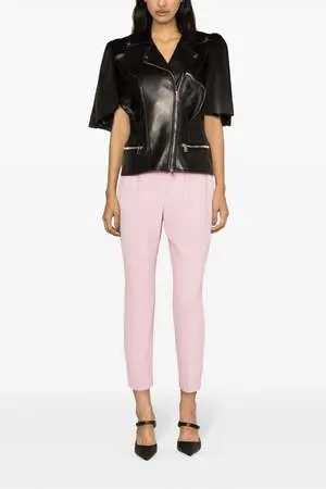 Alexander McQueen Bow Knot Biker' Jacket