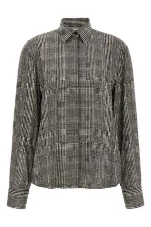 Ermanno Scervino All-over Rhinestone Shirt - Gray