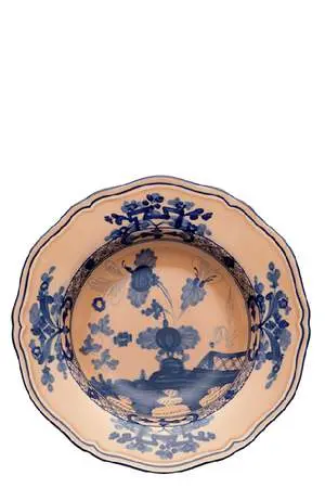 GINORI 1735 Oriente Italiano' Soup Plate - Pink