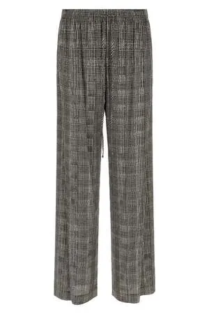 Ermanno Scervino All-over Crystal Trousers - Gray