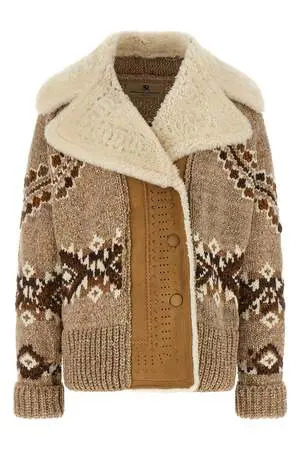 ERMANNO SCERVINO Brogue Detail Knit Jacket