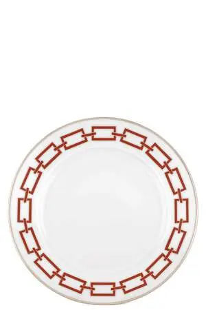 GINORI 1735 Dinner Plate 'catene Scarlatto 28cm - Red