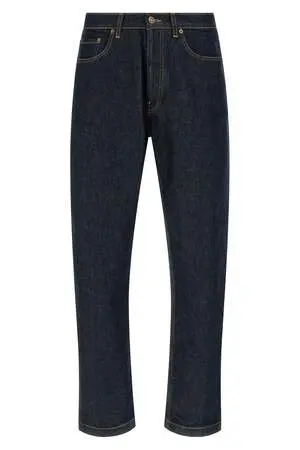 RIVIERA PROJECT Jeans With Contrast Stitching - Blue