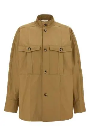 Saint Laurent Saharienne In Twill' Shirt