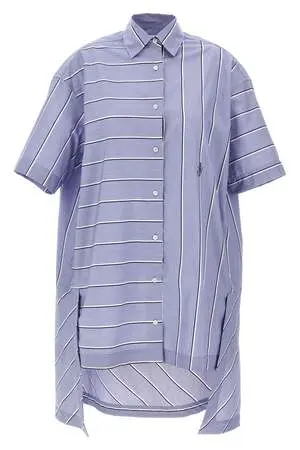 J.W.ANDERSON J. W.anderson Dress 'short Sleeve Step Hem Shirt Dress - Multi