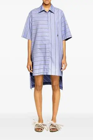 J.W.ANDERSON J. W.anderson Dress 'short Sleeve Step Hem Shirt Dress