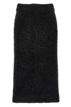 Balenciaga Tweed Midi' Skirt