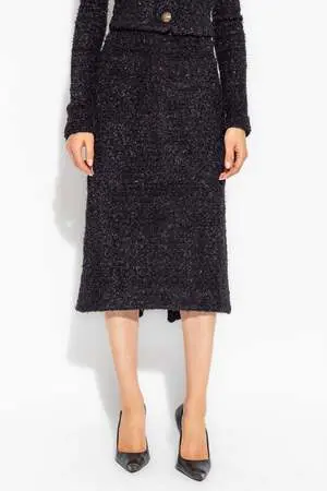 Balenciaga Tweed Midi' Skirt