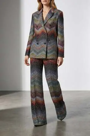 Missoni Zig-zag Lamé Trousers