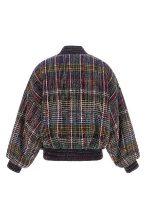 Missoni Check Pattern Bomber Jacket