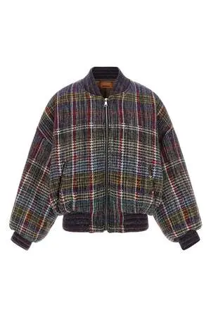 Missoni Check Pattern Bomber Jacket - Multi