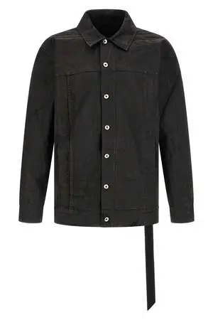 Rick Owens Worker Jacket With Metal Hardware