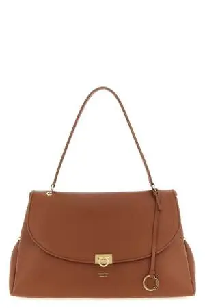 FERRAGAMO Sofia 2026 Shoulder Bag - Brown