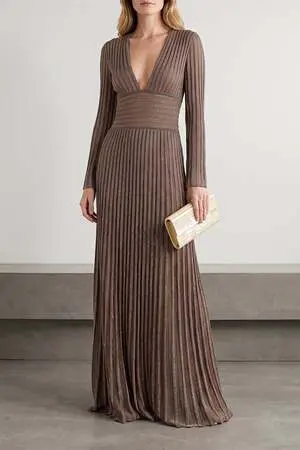 Missoni Luminous Metallic Knit Gown