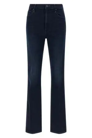 MOTHER Mid-rise Jeans With Logo Detail