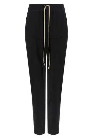 Rick Owens Skirt Deep Slit Detail - Black
