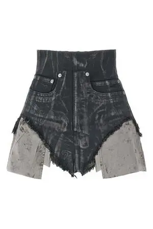 Rick Owens Shorts 'dirt Cutoffs - Brown