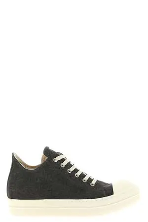 Rick Owens Low Sneaks' Sneakers - Gray