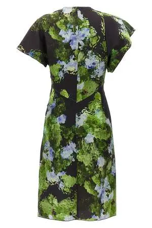 Victoria Beckham Dress 'twist Shoulder Dress