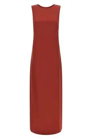 Peserico The 'punto Luce' Dress - Red