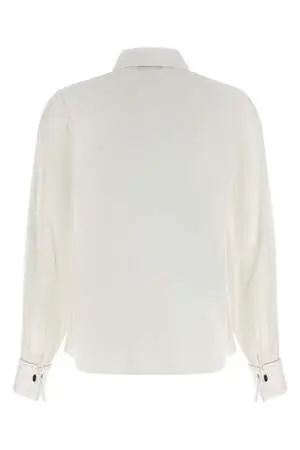 Peserico Shirt With Punto Luce Detail