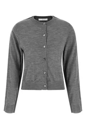 TELA Grey 'winny' Cardigan - Gray