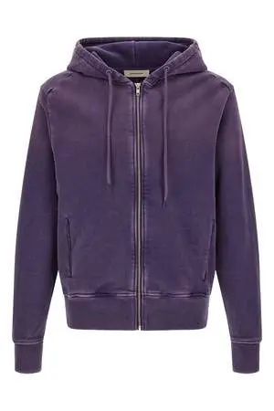 ENTIRE STUDIOS Hooded Zip-up Sweatshirt - Purple