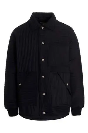 Khrisjoy Jacket 'chore Quilted Stripes - Blue