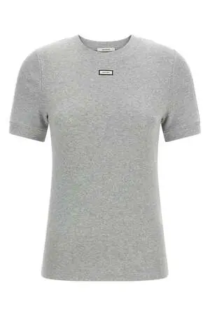 ENTIRE STUDIOS Lounge T-shirt With Logo Patch - Gray