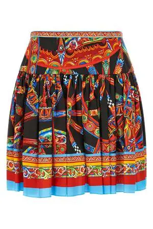 Dolce & Gabbana Carretto Print Mini Skirt