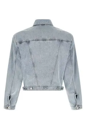 ENTIRE STUDIOS Denim Jacket With Engraved Buttons