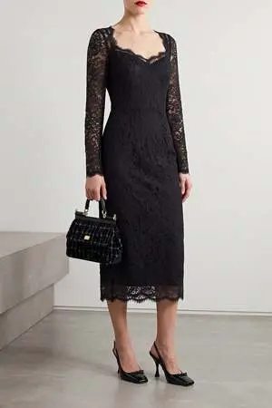 Dolce & Gabbana Pizzo Stretch' Dress