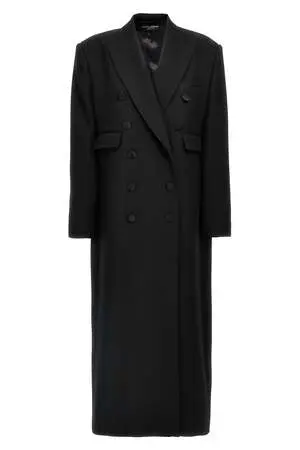 Dolce & Gabbana Coat 'long Tuxedo - Black