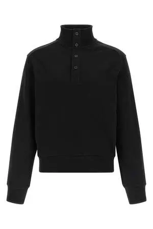 ENTIRE STUDIOS Pullover High Neck Detail - Black
