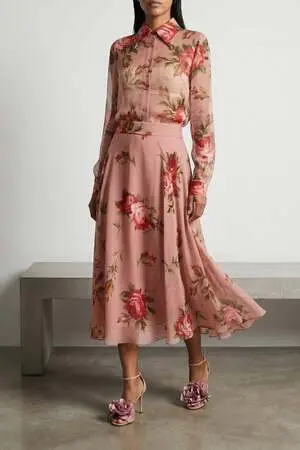 Dolce & Gabbana Silk Chiffon Shirt